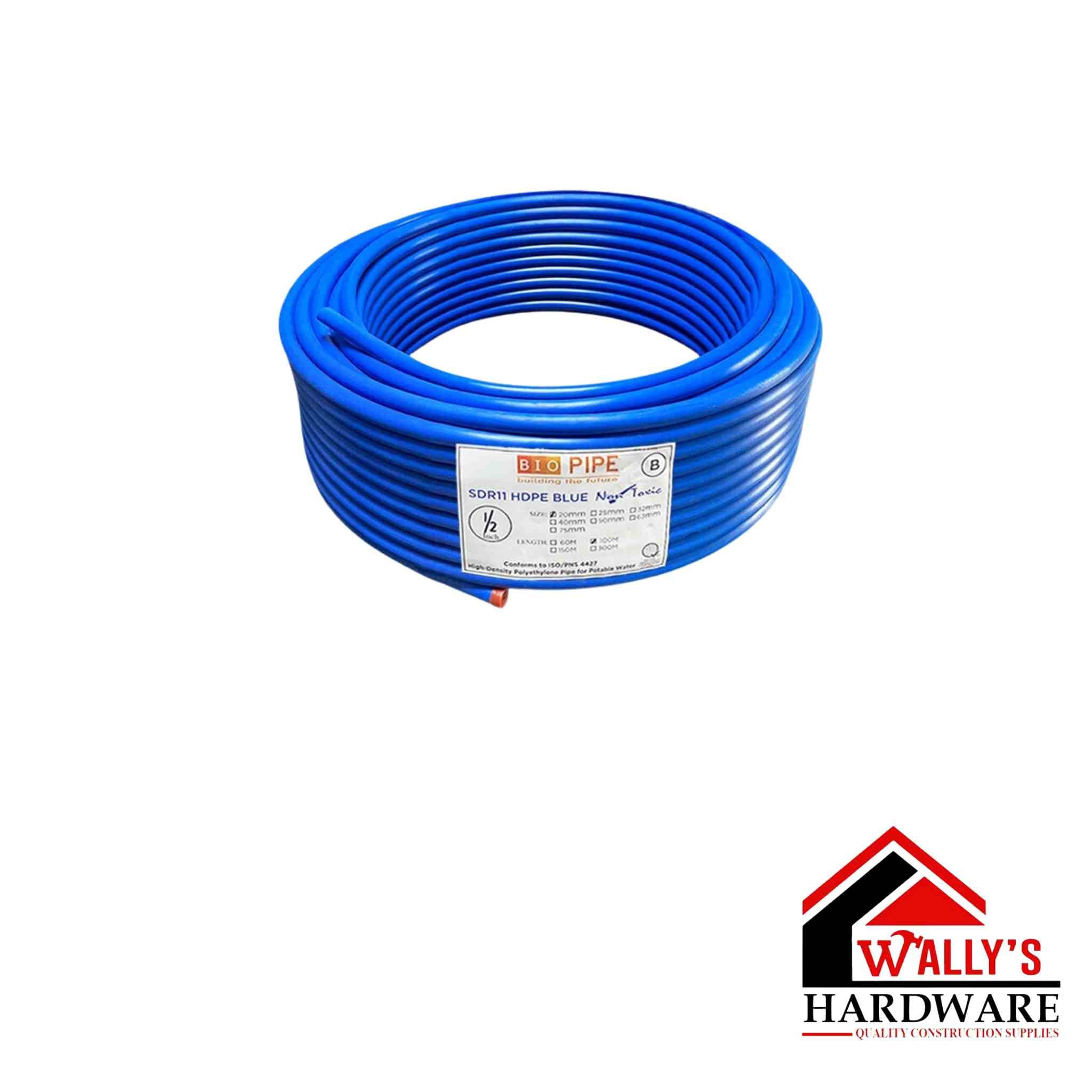 BIOPIPE Blue SDR11 [1/2 X 100 M] – Wally's Hardware