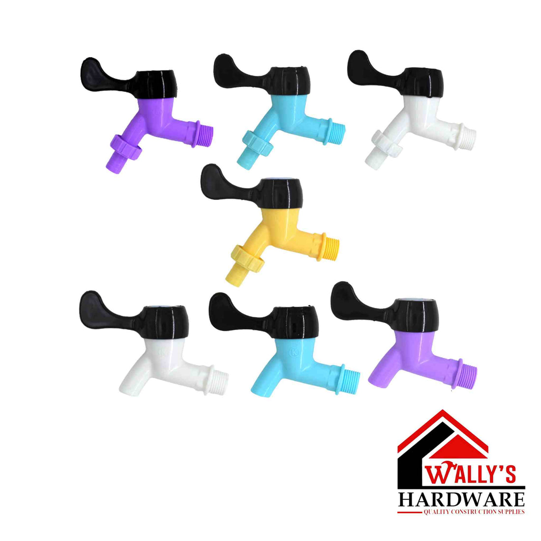 Colorful Faucet (Plain Bibb and Hose Bibb) – Available in Multiple Col ...