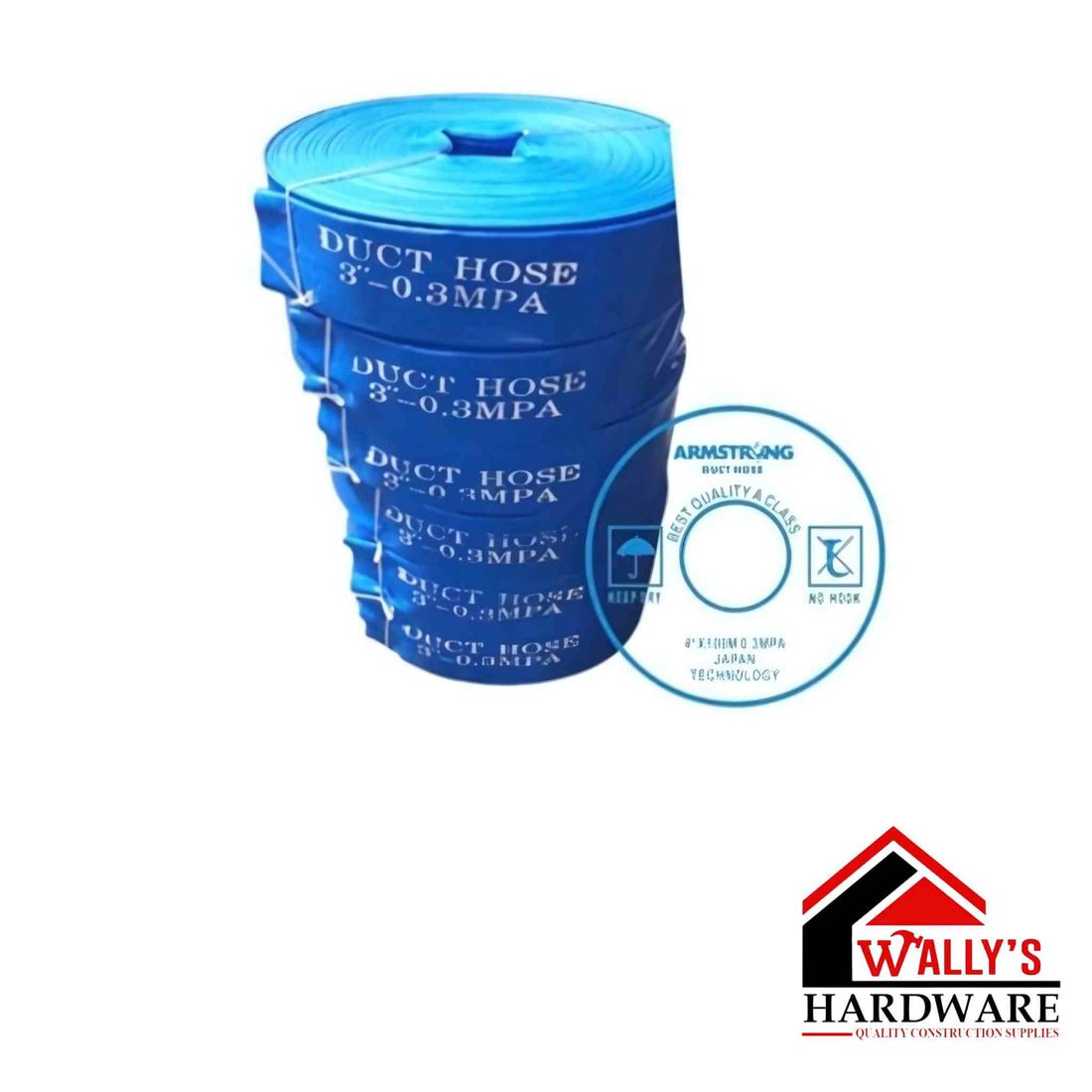 Heavy Duty PVC Discharge Hose – Durable and Weatherproof for Multiple – Wally's Hardware