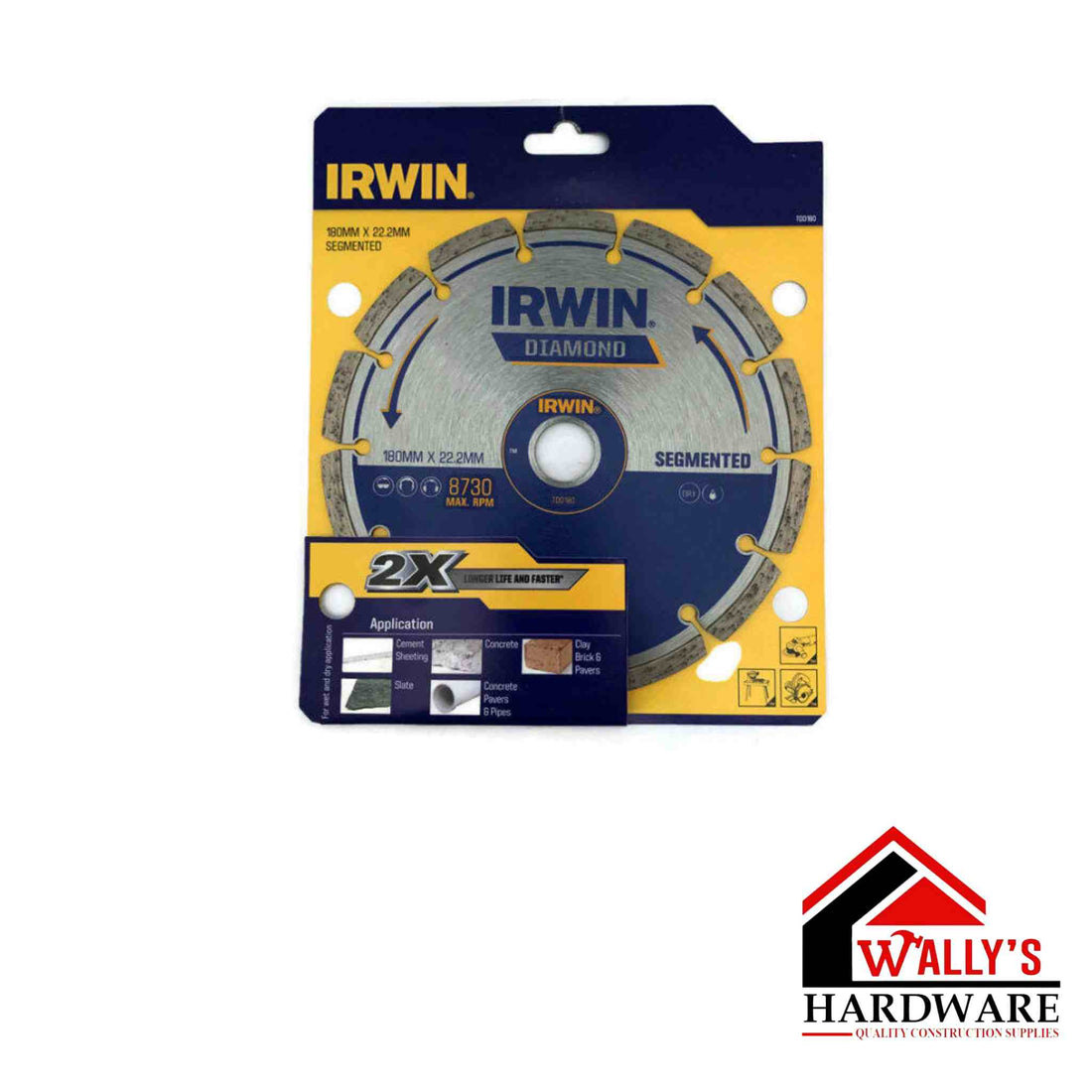 Irwin Diamond Cutting Disc Heavy Duty 7" – Wally's Hardware