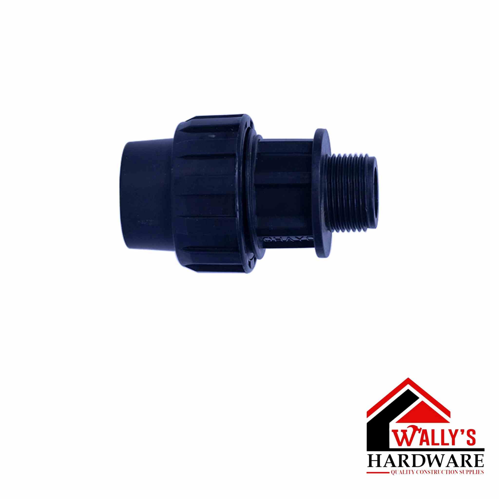 PE Male Adaptor – Wally's Hardware