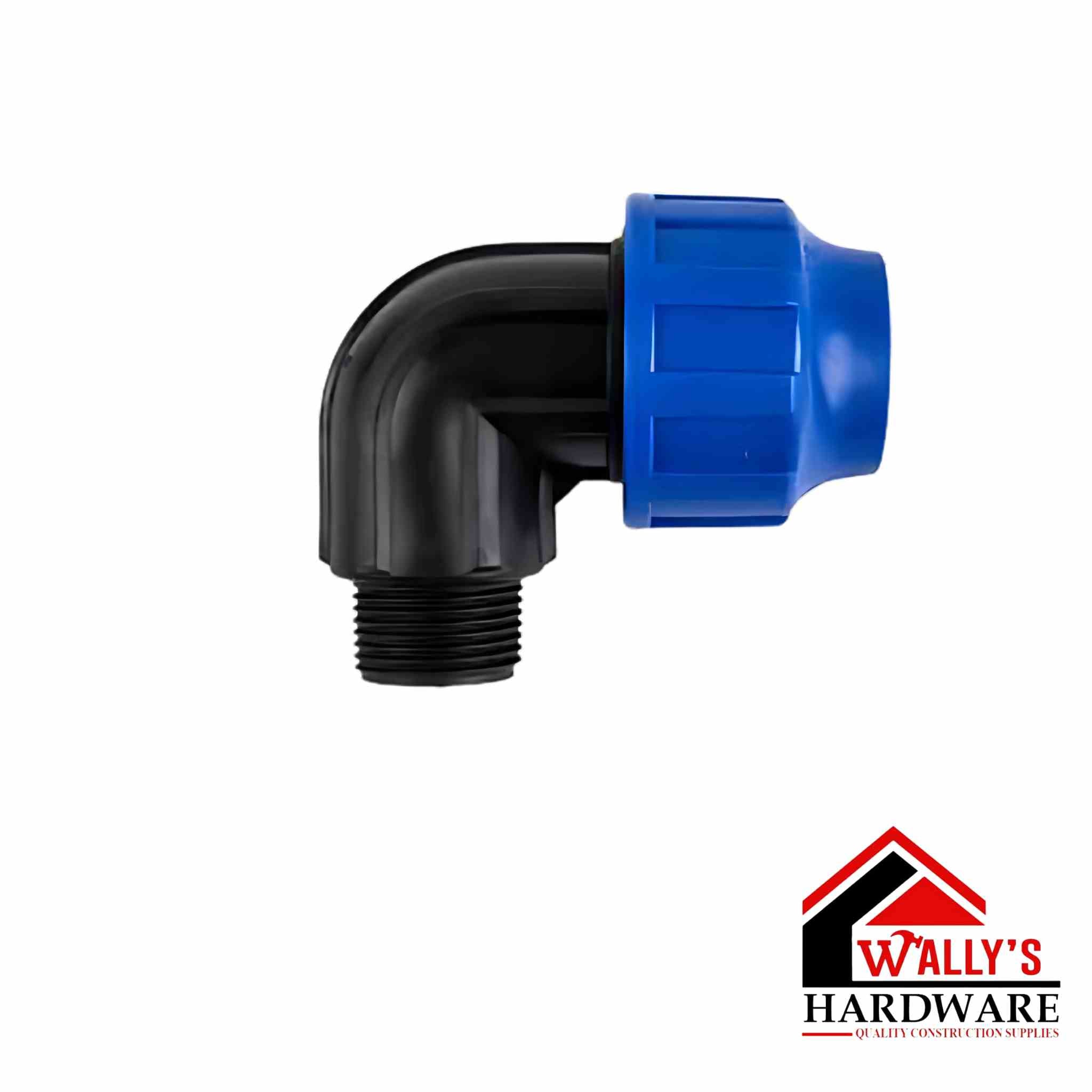 PE Male Elbow – Wally's Hardware
