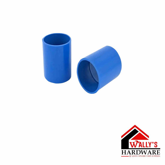 PVC Blue Coupling – Wally's Hardware