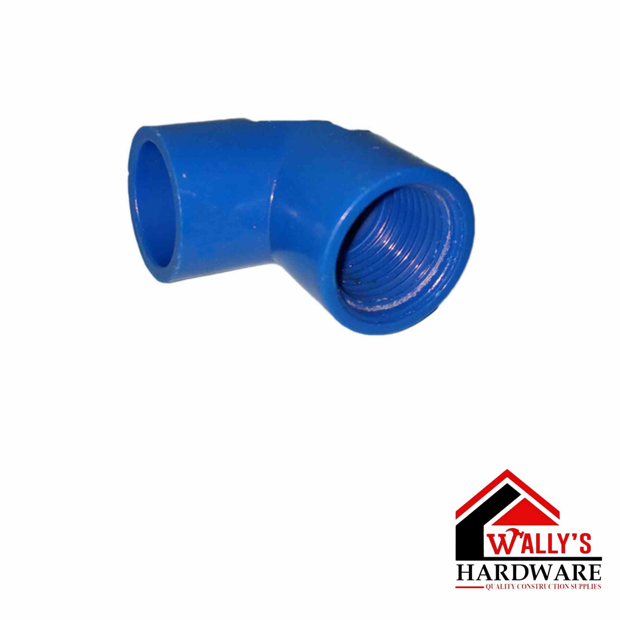 PVC Blue Elbow Threaded – Wally's Hardware