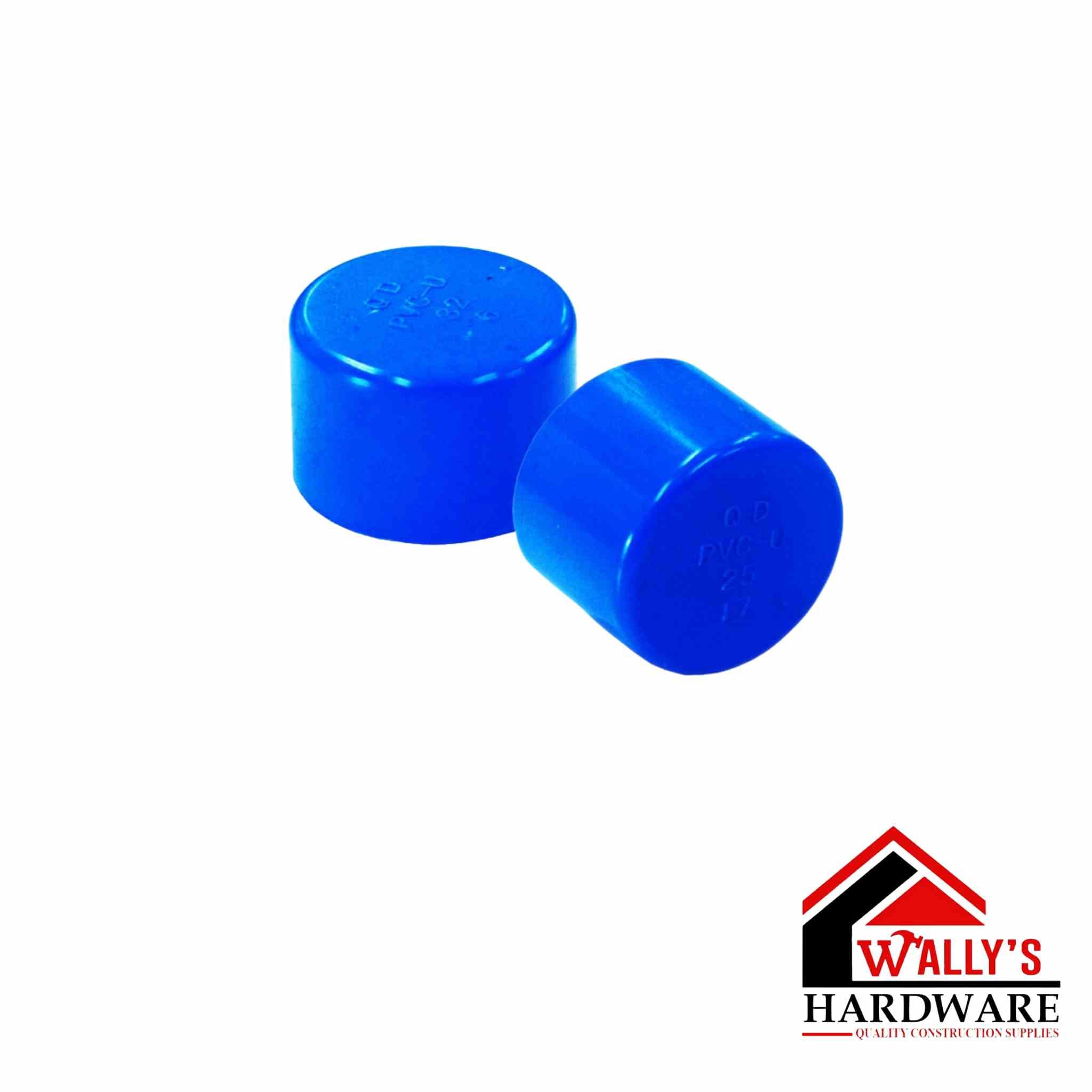 PVC Blue End Cap – Wally's Hardware