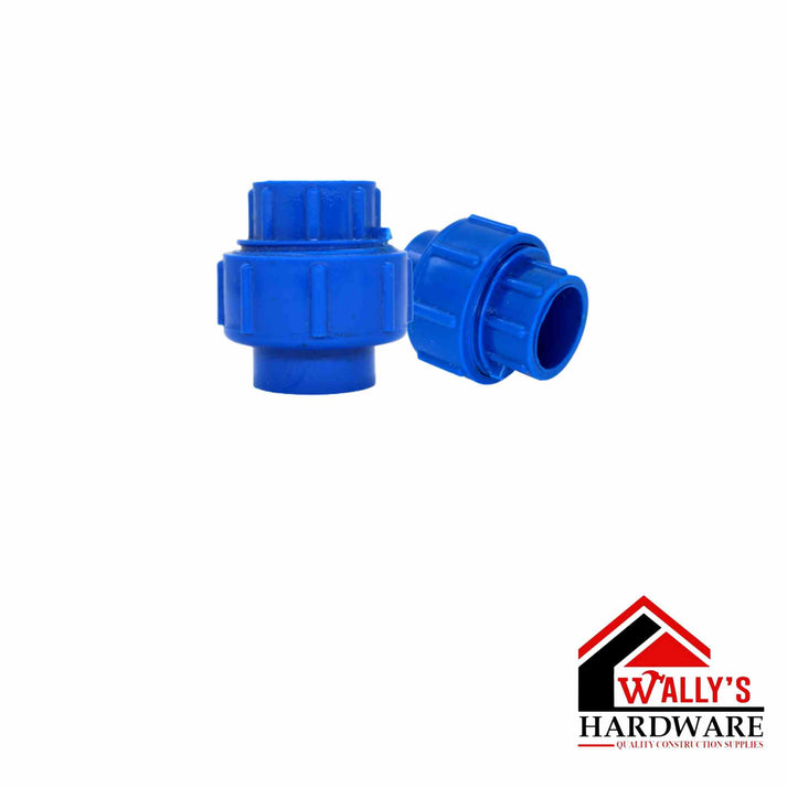 PVC Blue Union Patente – Wally's Hardware