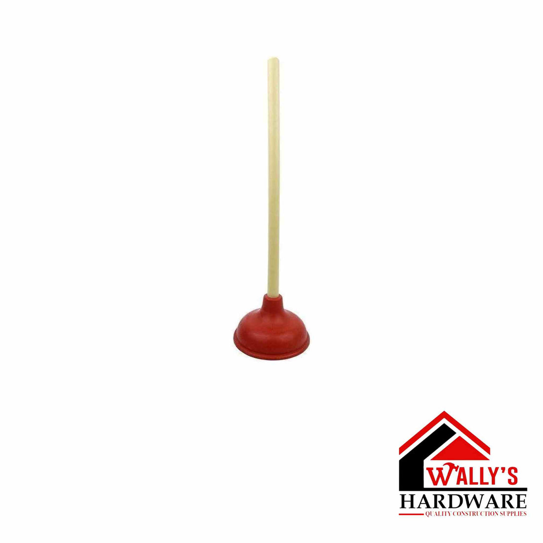 Toilet Pump Rubber Force Cap With PVC Handle – Wally's Hardware